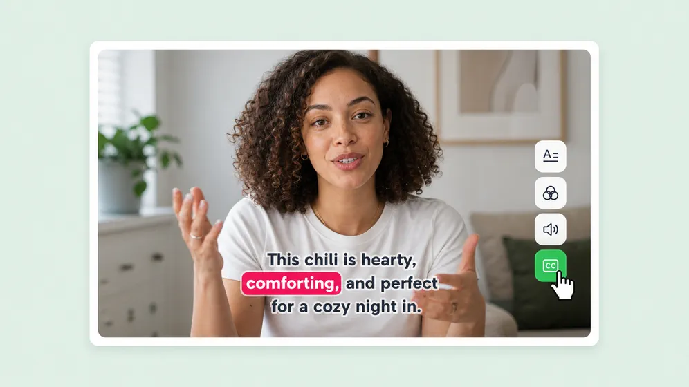 Free Auto Caption Generator - Word-by-Word Video Captions | Fliki